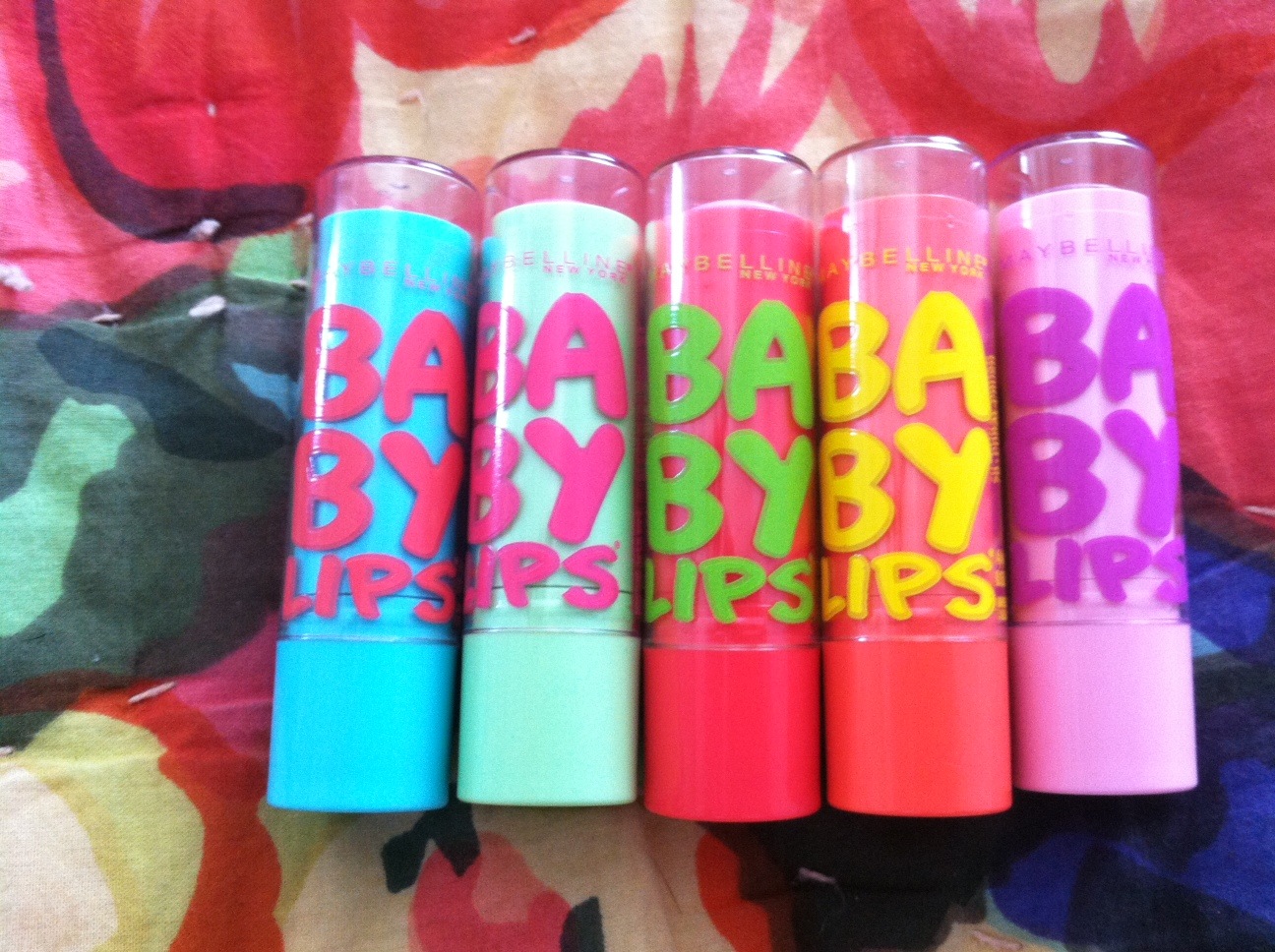 California Gyaru: Limited Edition Maybelline Baby Lips - Complete Set ...