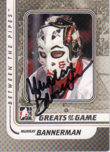 Hell's Valuable Collectibles: Murray Bannerman: 3 Autographed Cards