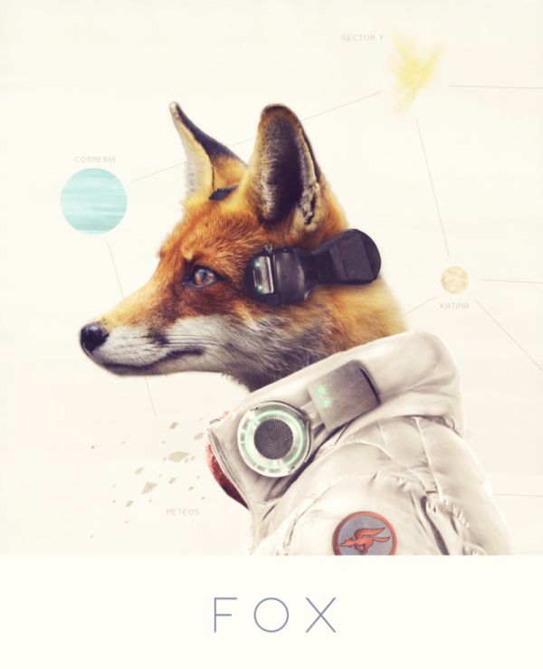 Seduced by the New...: "Star Fox" Portraits