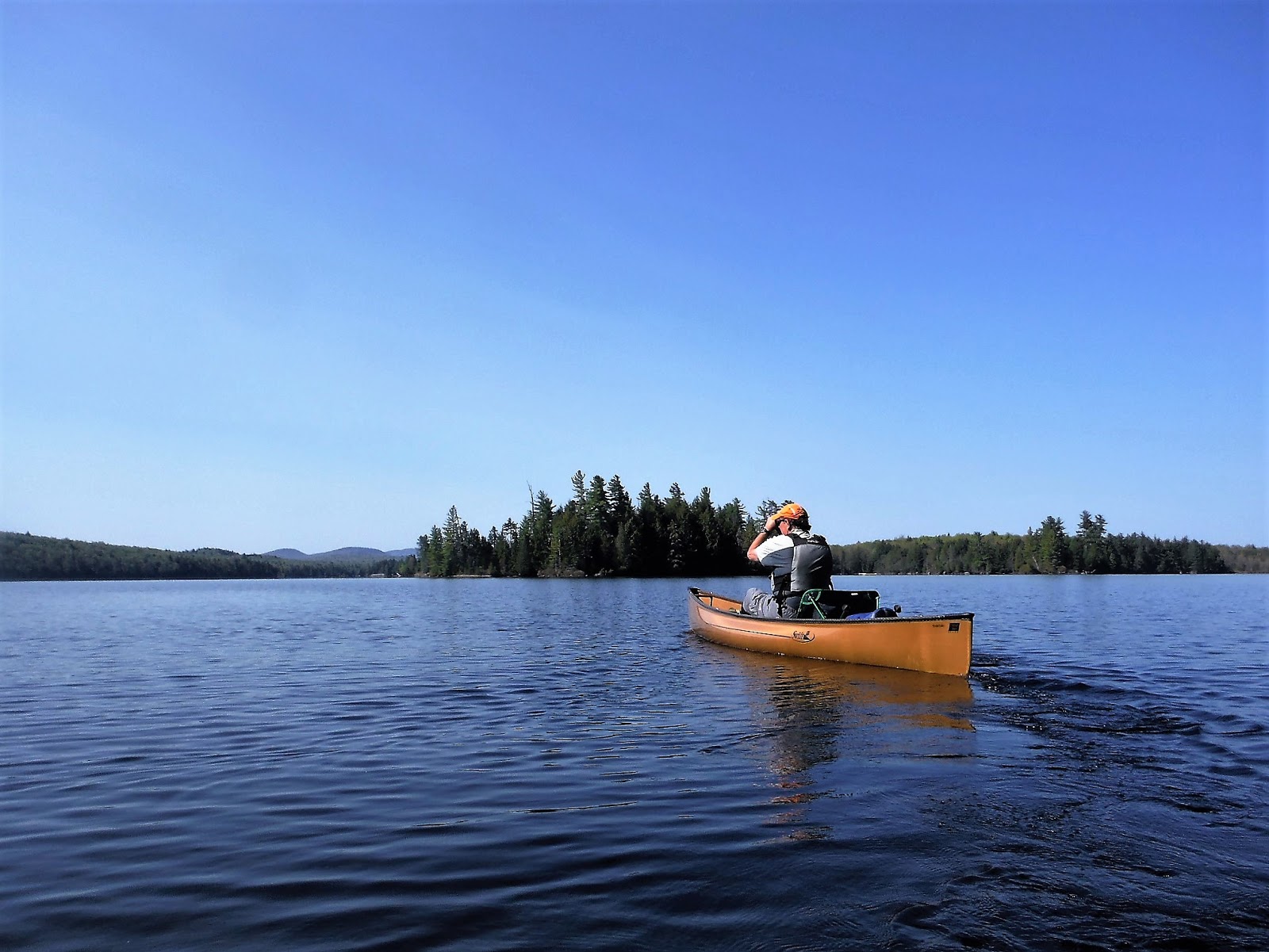 LITTLE TUPPER LAKE & ROCK POND & ROUND LAKE canoe camping. Adirondack Park.