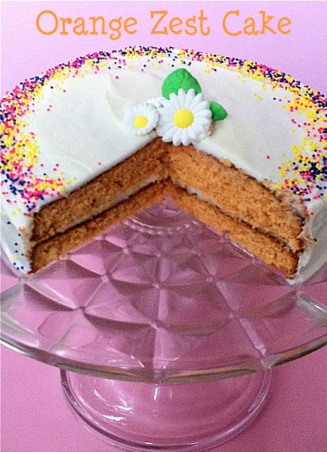 Satin And Salt: Orange Zest Cake!