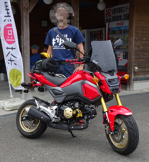 箕面のモンキーライダー: 【ライダー仲間紹介】#19 HONDA GROM RIDER from Toyono, Japan