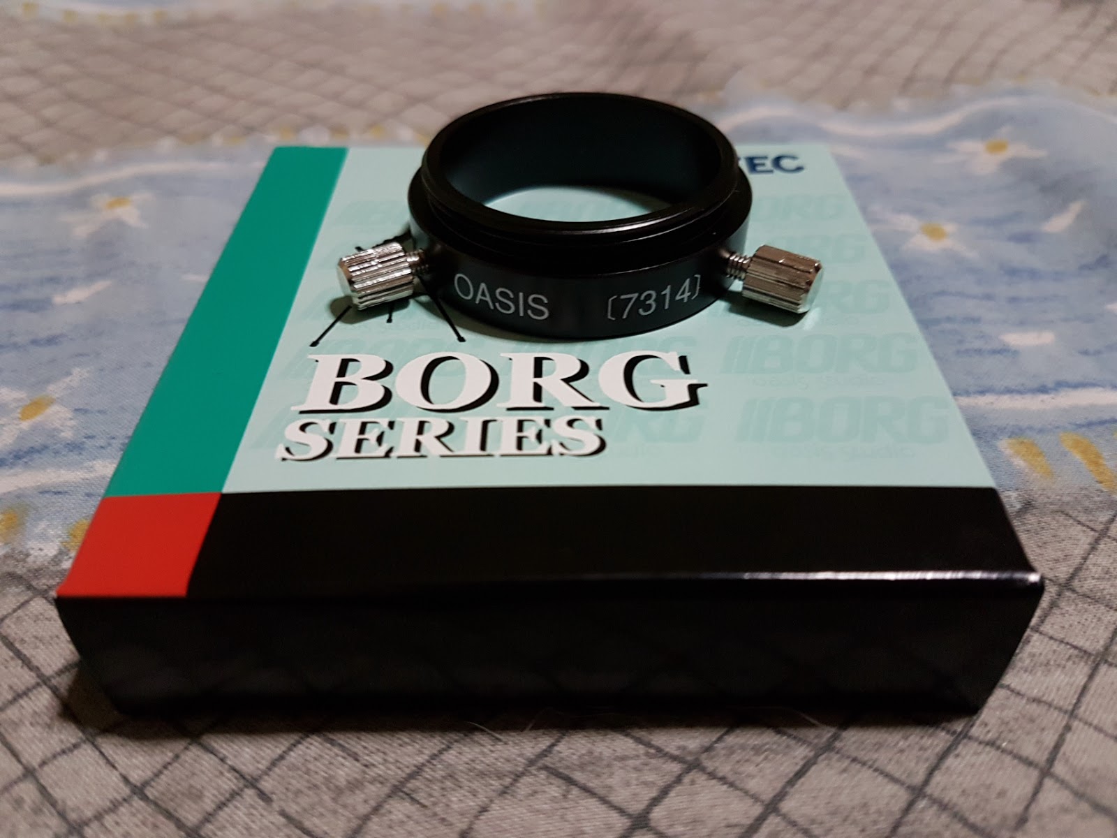 TV-101 BLOG PAGE: Borg 7314 Short Profile Adapter for Quark Use