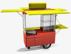 jasa buat gerobak makanan atau bikin rombong modern - Gerobak Warung