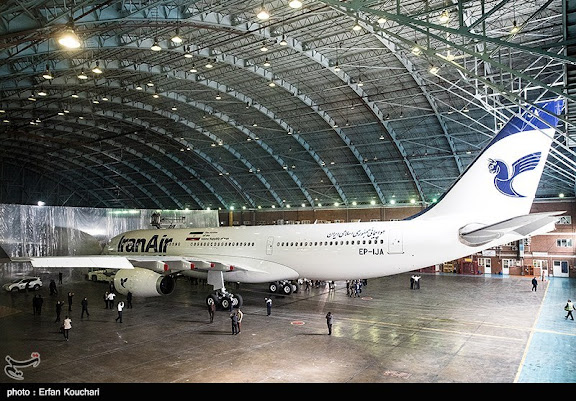 Intel on Iran: Iran Air's 2nd new Airbus airliner arrives at Tehran