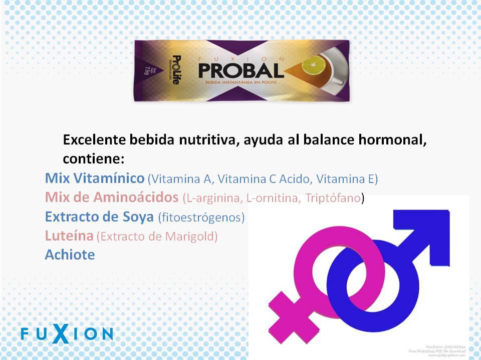 FuXion Productos Nutracéuticos Xpande Bienestar: PROBAL FUXION PROLIFE