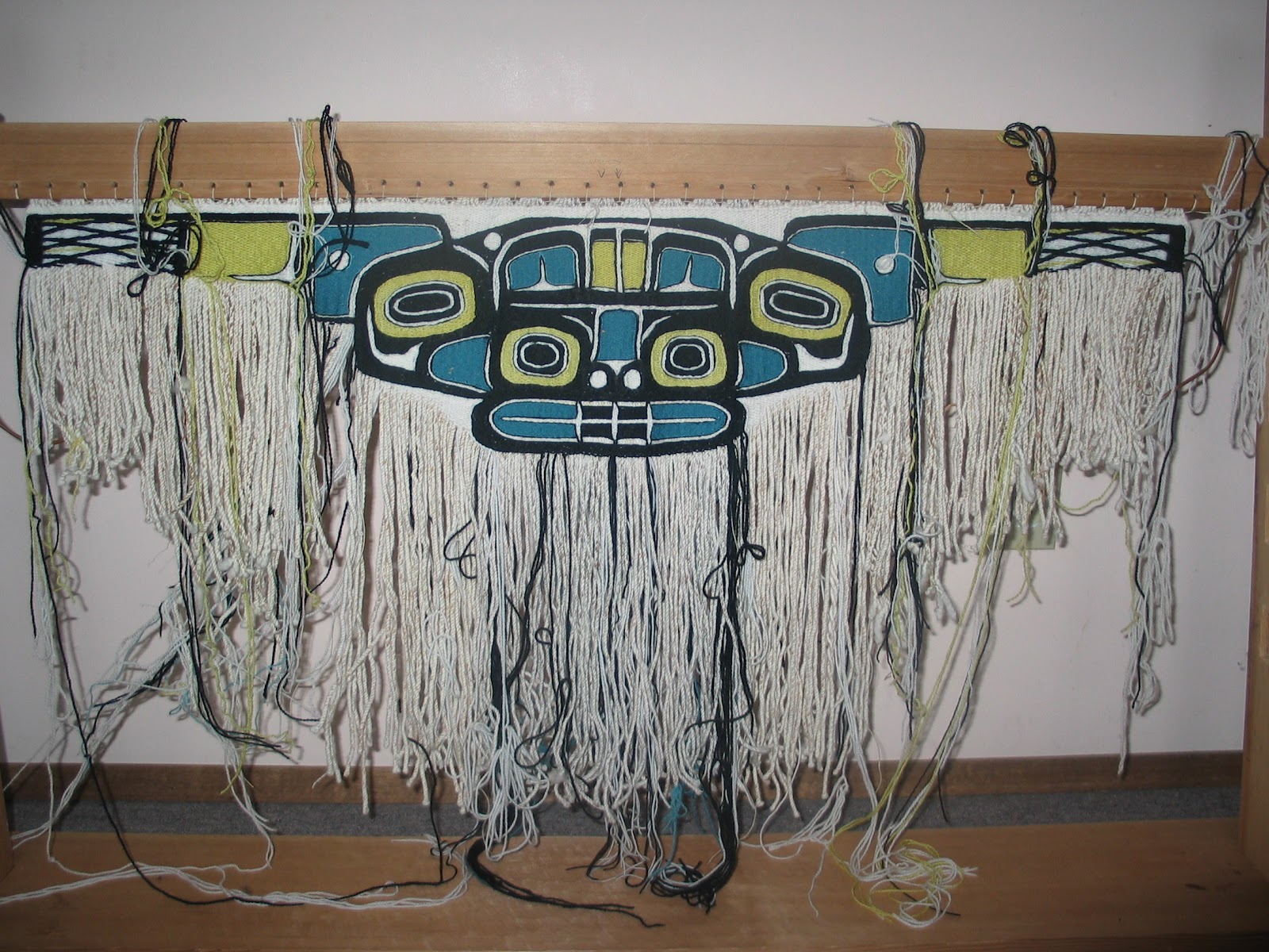Evelyn Vanderhoop Weaving Artist: The Naaxiin/Chilkat