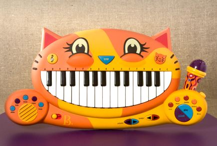 Flip Out Mama: Hot Gift= B. Toys Meowsic Keyboard!