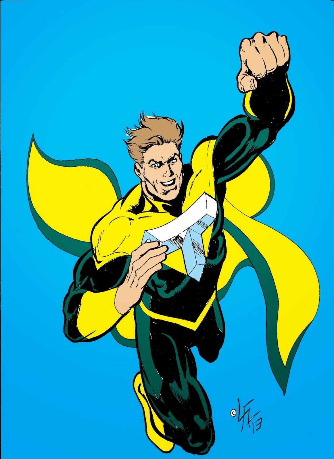 ZENITH UNIVERSE COMICS: SUPERTITAN by LFL. 2013 vs Superman DC COMICS