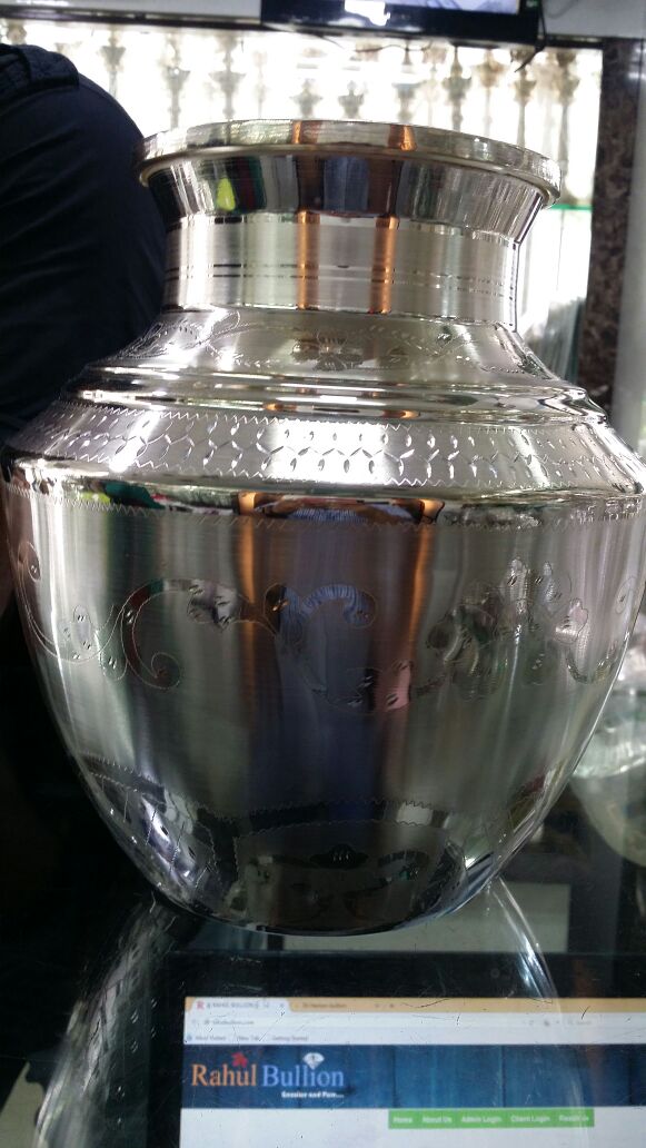 MADHAVI SILVER PALACE: SILVER POTS or BINDELU ANTIQUE POTS