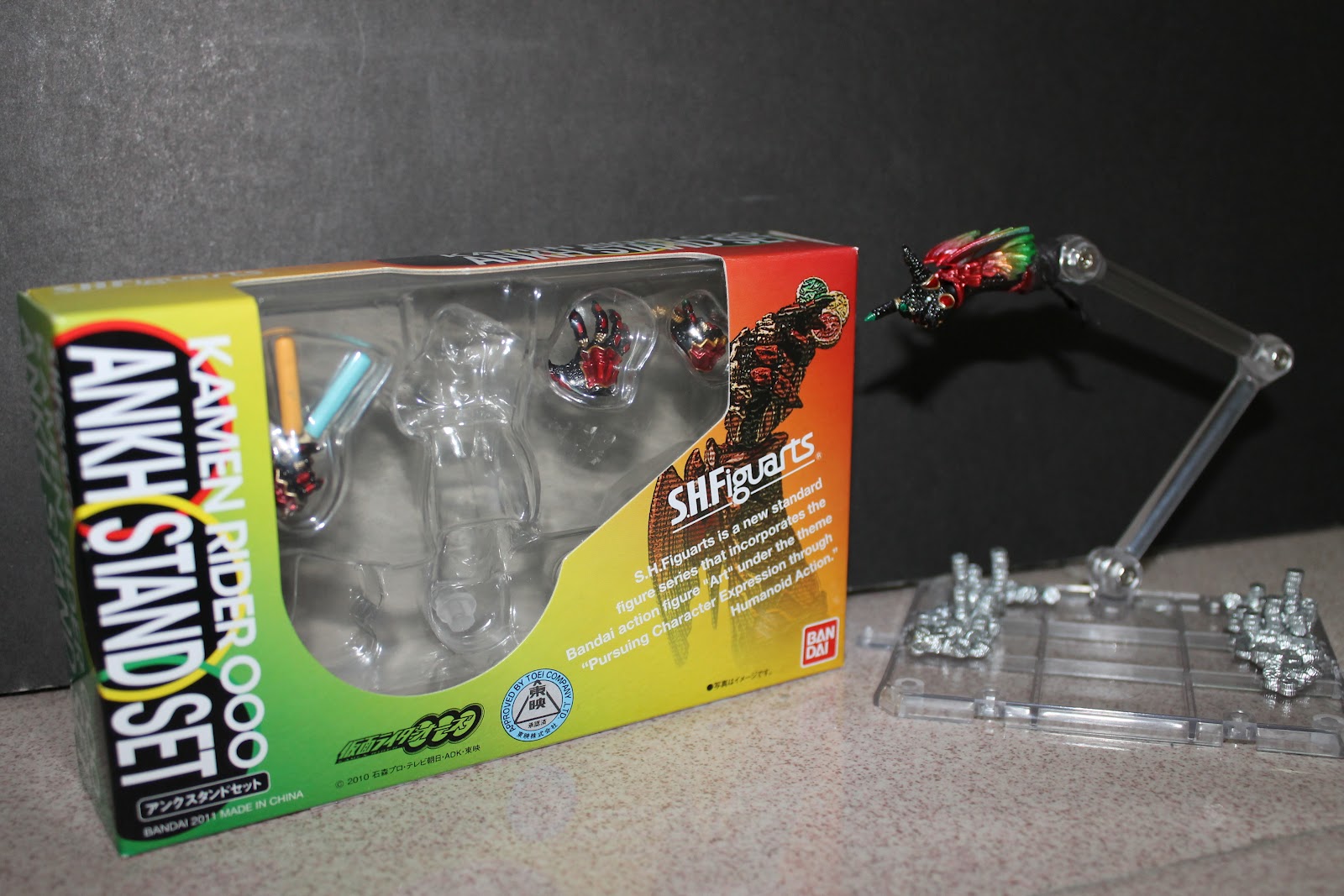 ~ Gunpla EGG ~: [SHF] KR OOO Ankh Stand Set