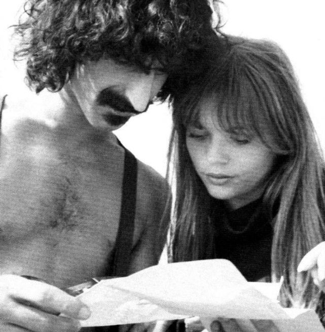 Frank & Gail Zappa: 20 Romantic Photos of Frank Zappa and His Second ...