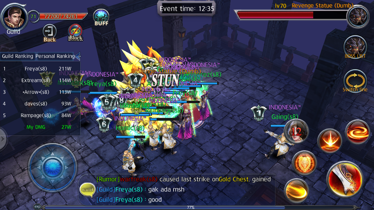 Crasher : Sensasi MMORPG Tanpa VIP Player ~ MATRIXIDE