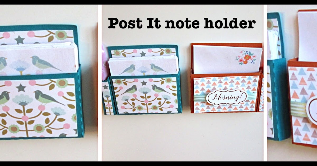 Magnetic Post It Note Dispenser