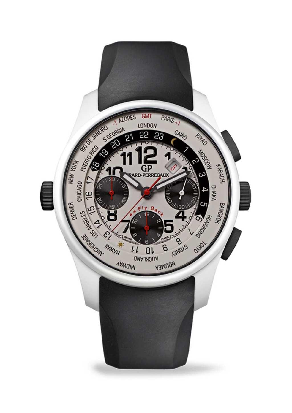 Limited to just 20 pieces: Girard Perregaux White Ceramic WW.TC Timer ...