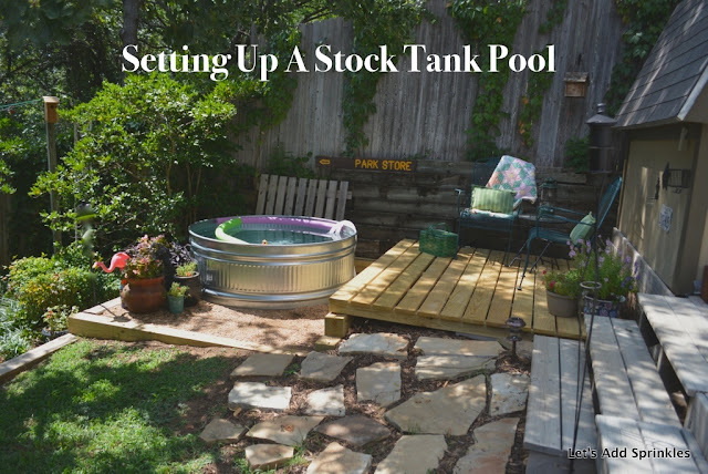 Let's Add Sprinkles: Setting Up A Stock Tank Pool