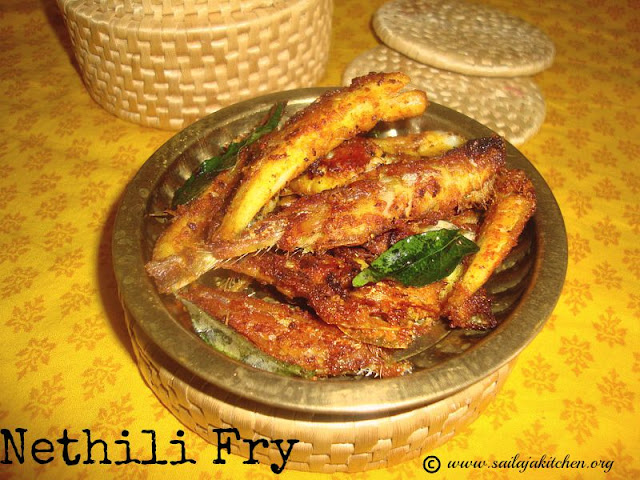 Sailaja Kitchen...A site for all food lovers!: Nethili Fish Fry Recipe ...