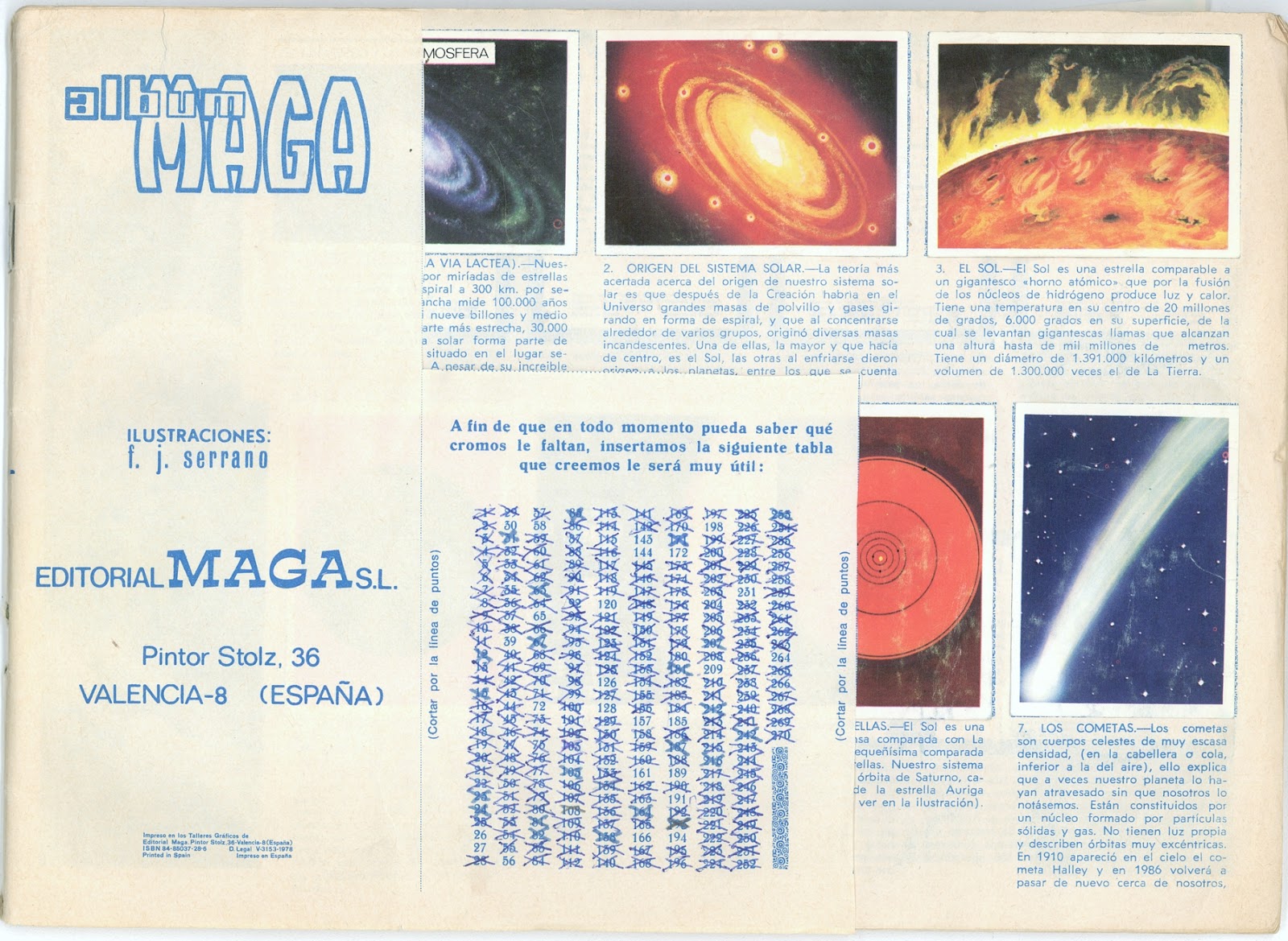 Memorias de plástico y papel: Visión de la naturaleza, 1978. Maga 1/2