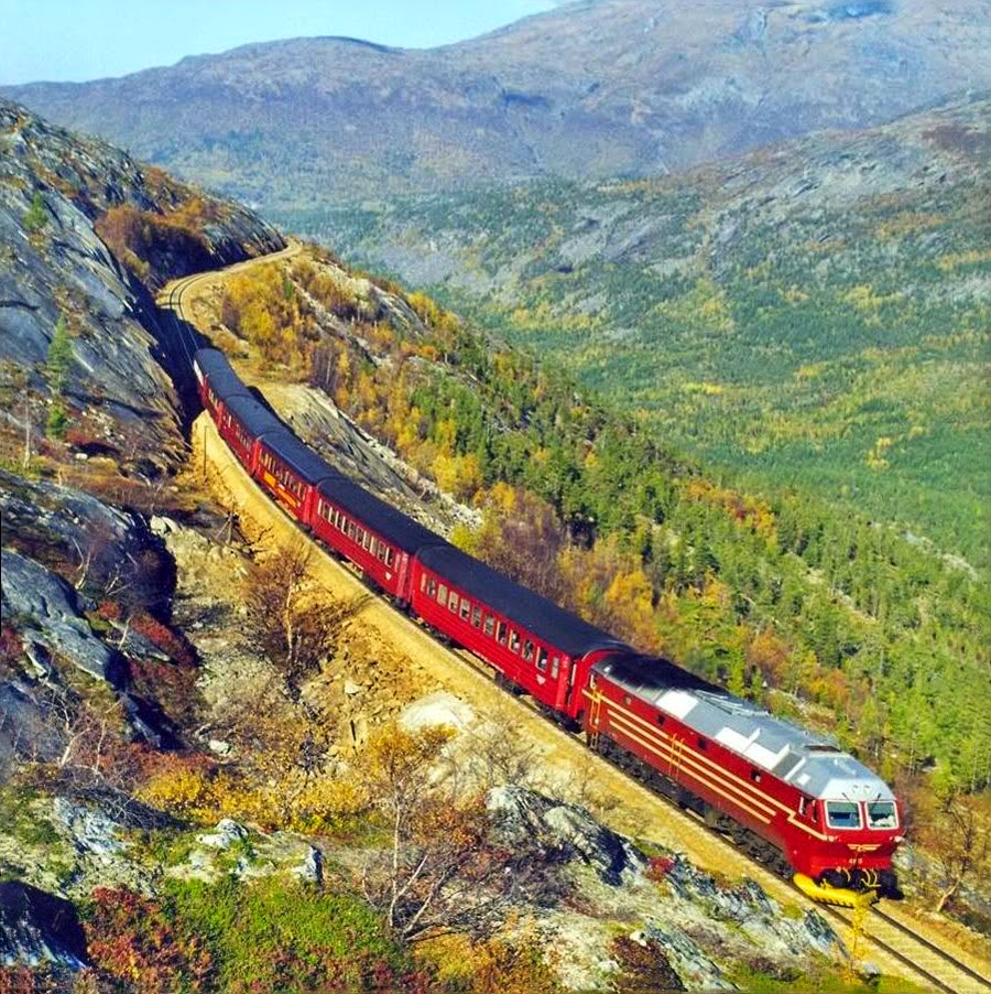 transpress nz: NSB Di 4 on the Nordland line, Norway