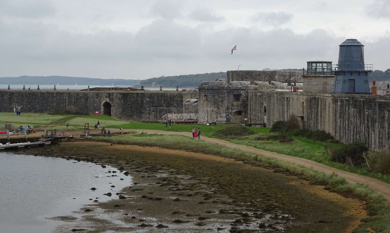 Arwen's meanderings: Hurst Castle spit and Lymington marshes
