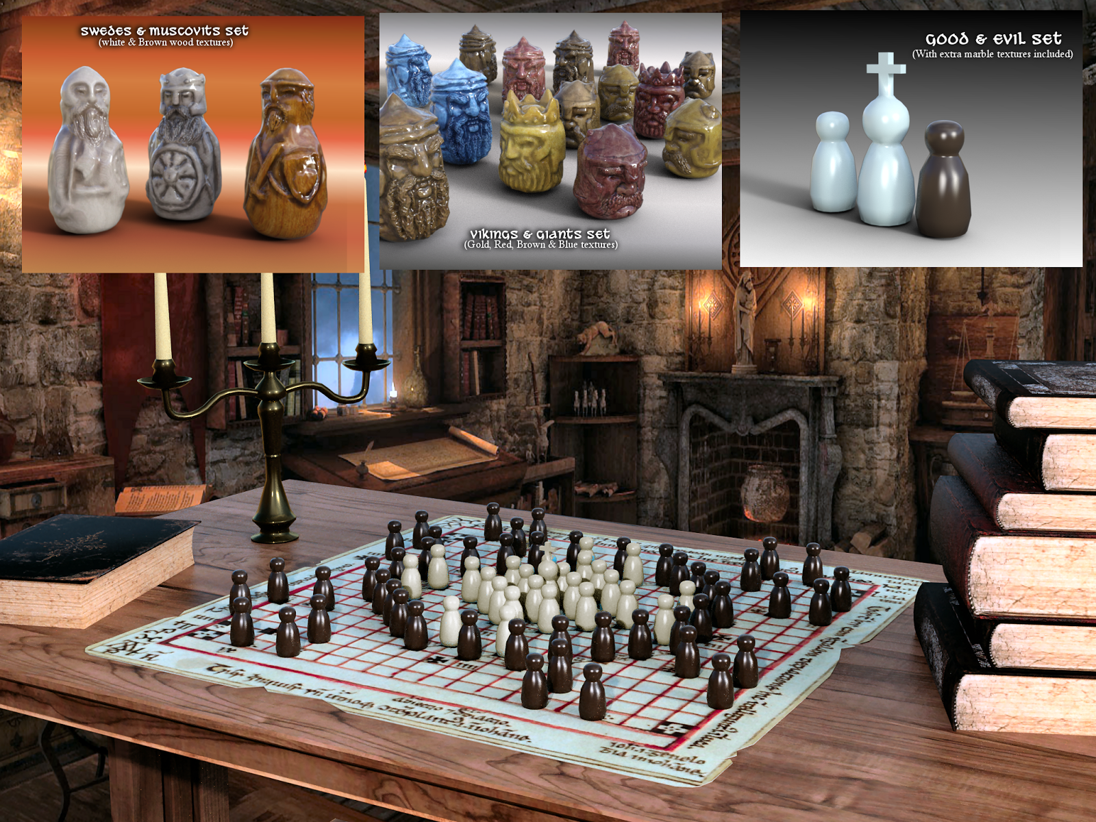 [RELEASED MODEL PACK] Tabletop Figures: Hnefatafl - Community Showcases ...