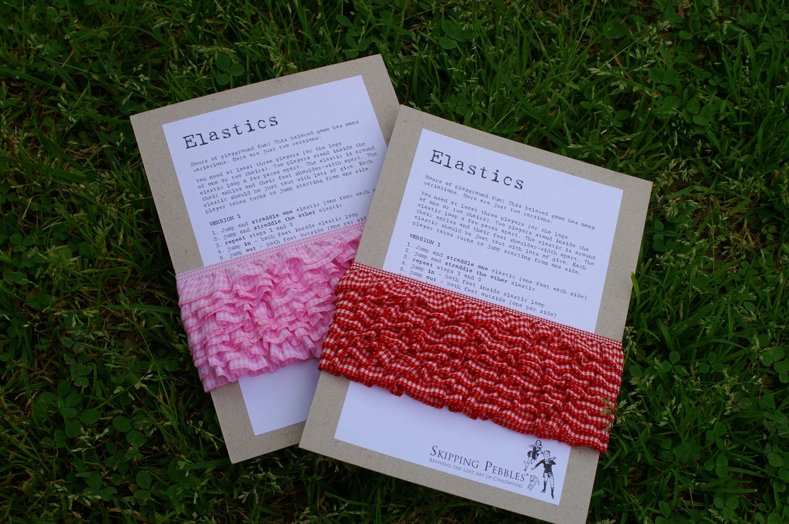 Hung Up On Retro: Elastics - Skipping Pebbles