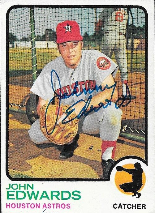 foul bunt: TTM Success - Johnny Edwards
