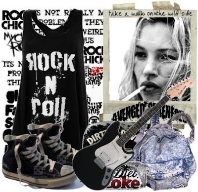 Meu Mundo...: Estilo Rock!!