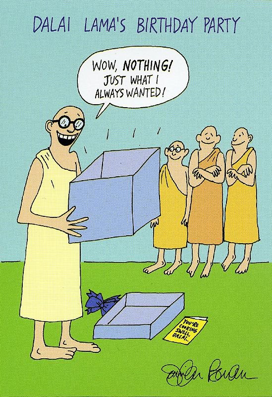 Journey Without Goal: Buddhist jokes cartoons collection