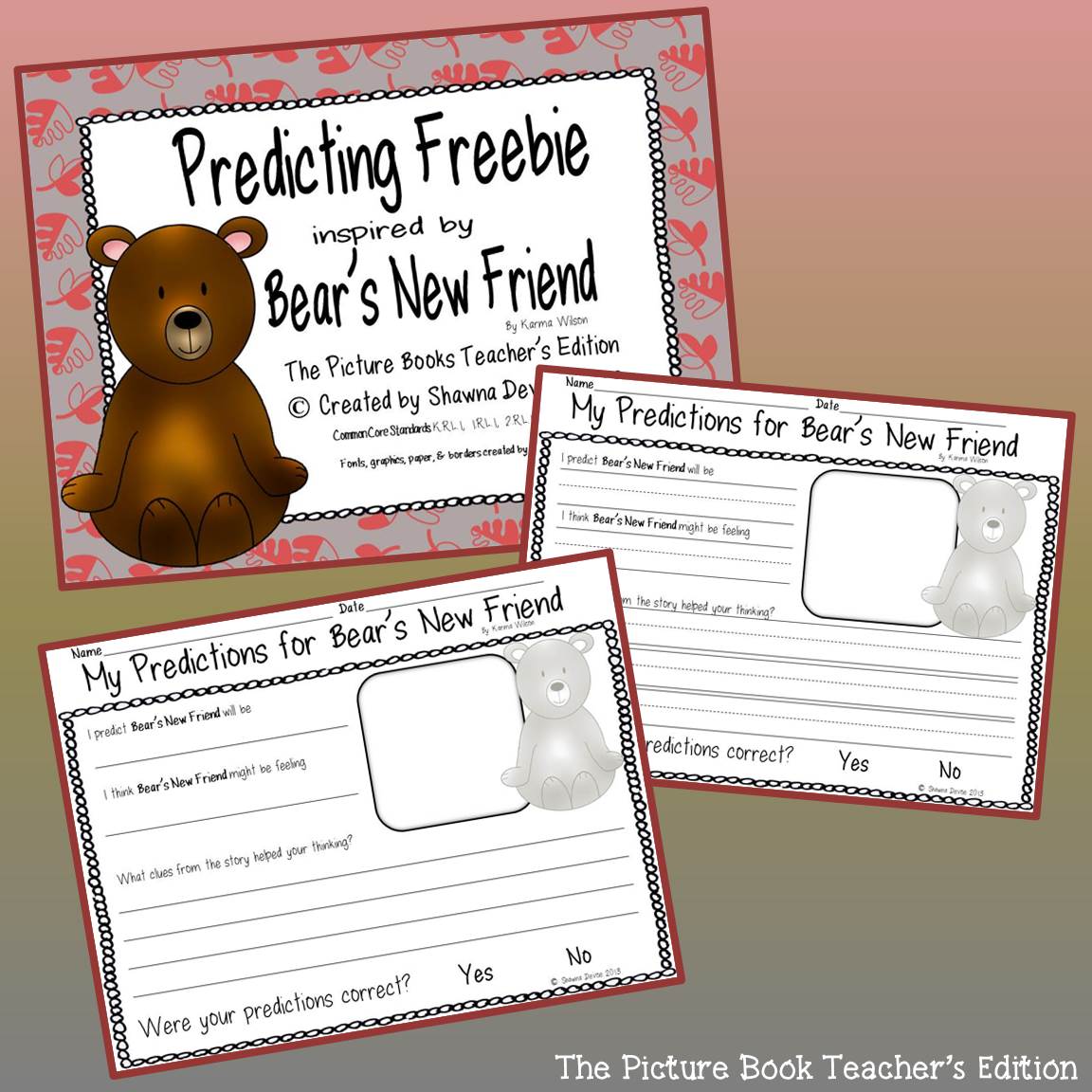 Bear's New Friend By Karma Wilson - Teaching Ideas | The Picture Book ...