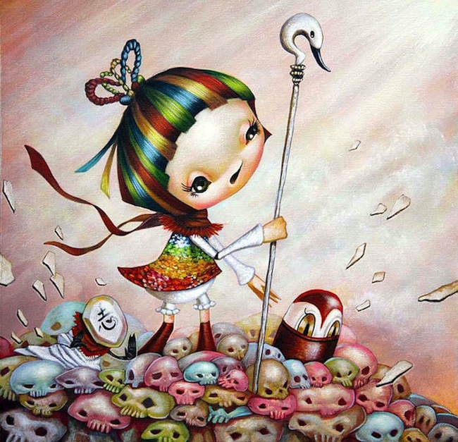Amazing incredible pop surrealism art
