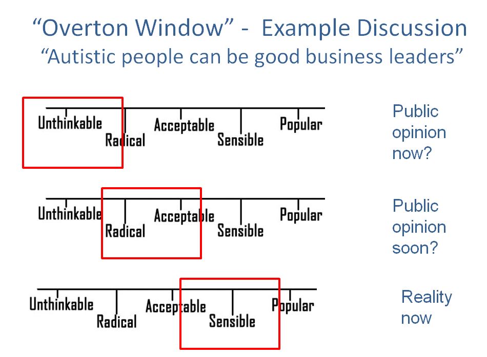 Ann's Autism Blog: Autism and Acceptance: The 'Overton Window'