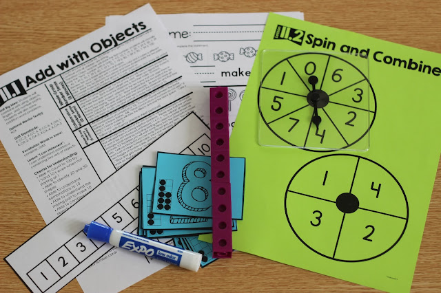 FREE KinderMath Addition Lesson Plans + Games! - Little Minds at Work