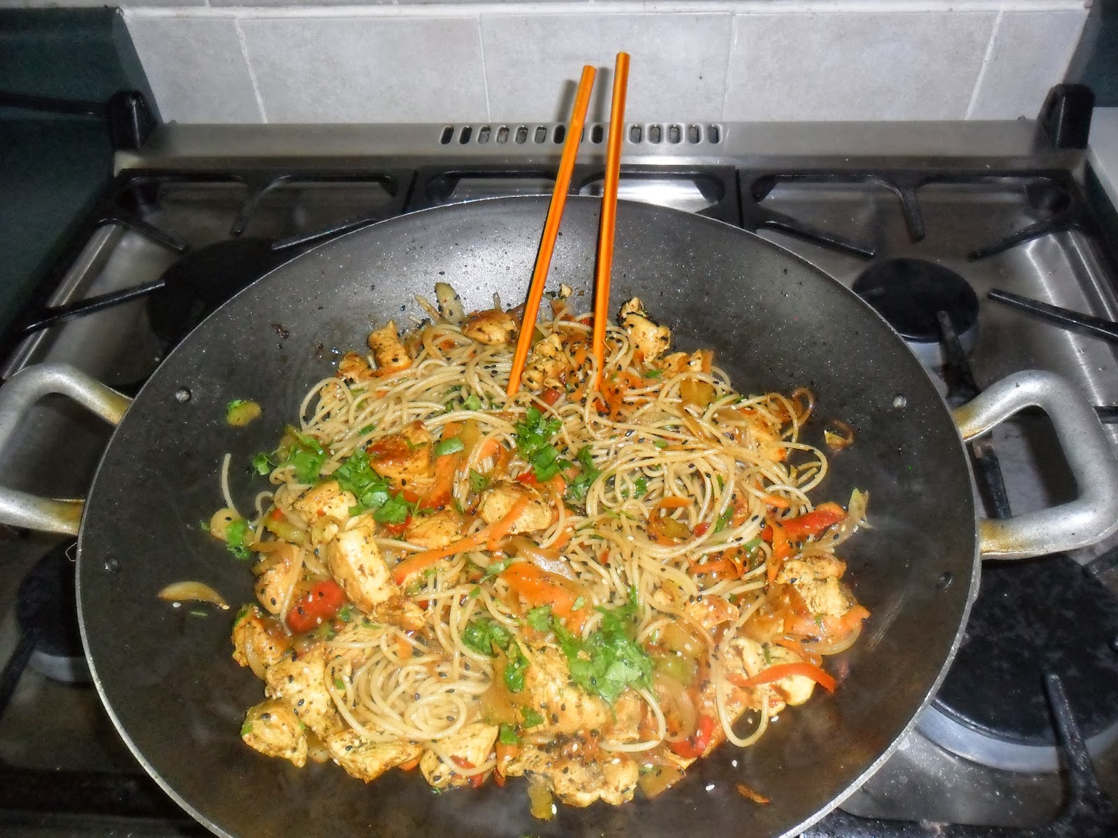 En la Cocina de la Tia Clacla: Pasta Thai