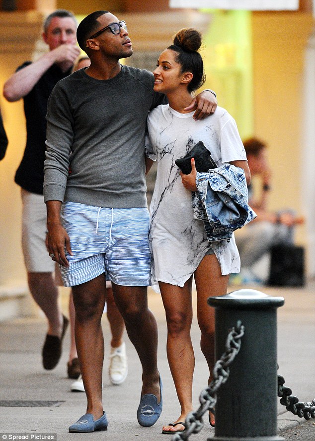 Off the market! Reggie Yates goes public with model girlfriend on ...