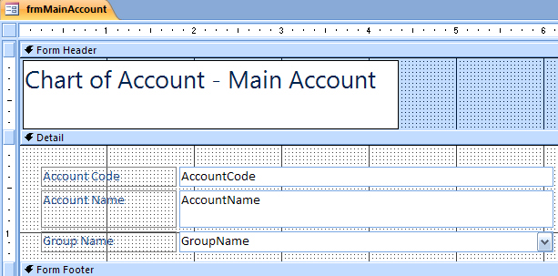 Simple Access Visual Basic Application Create A Form Using Form Wizard 3004