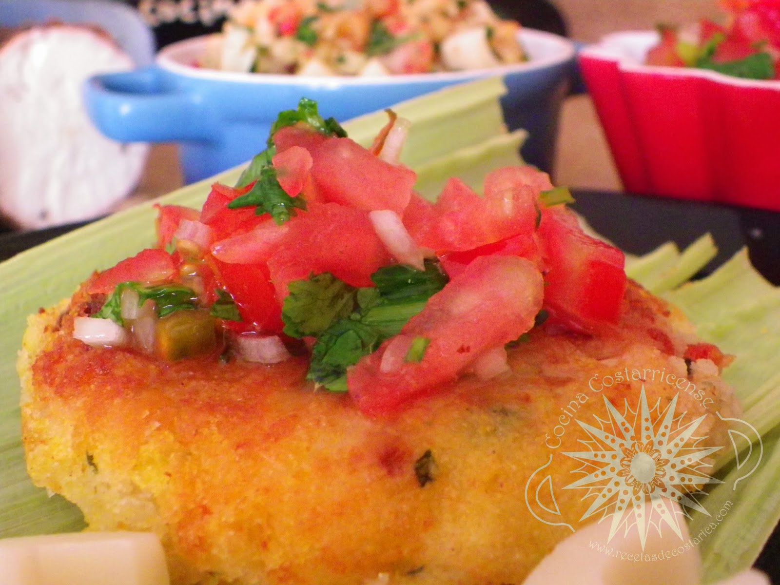 Cocina Costarricense: croquetas de yuca camarón