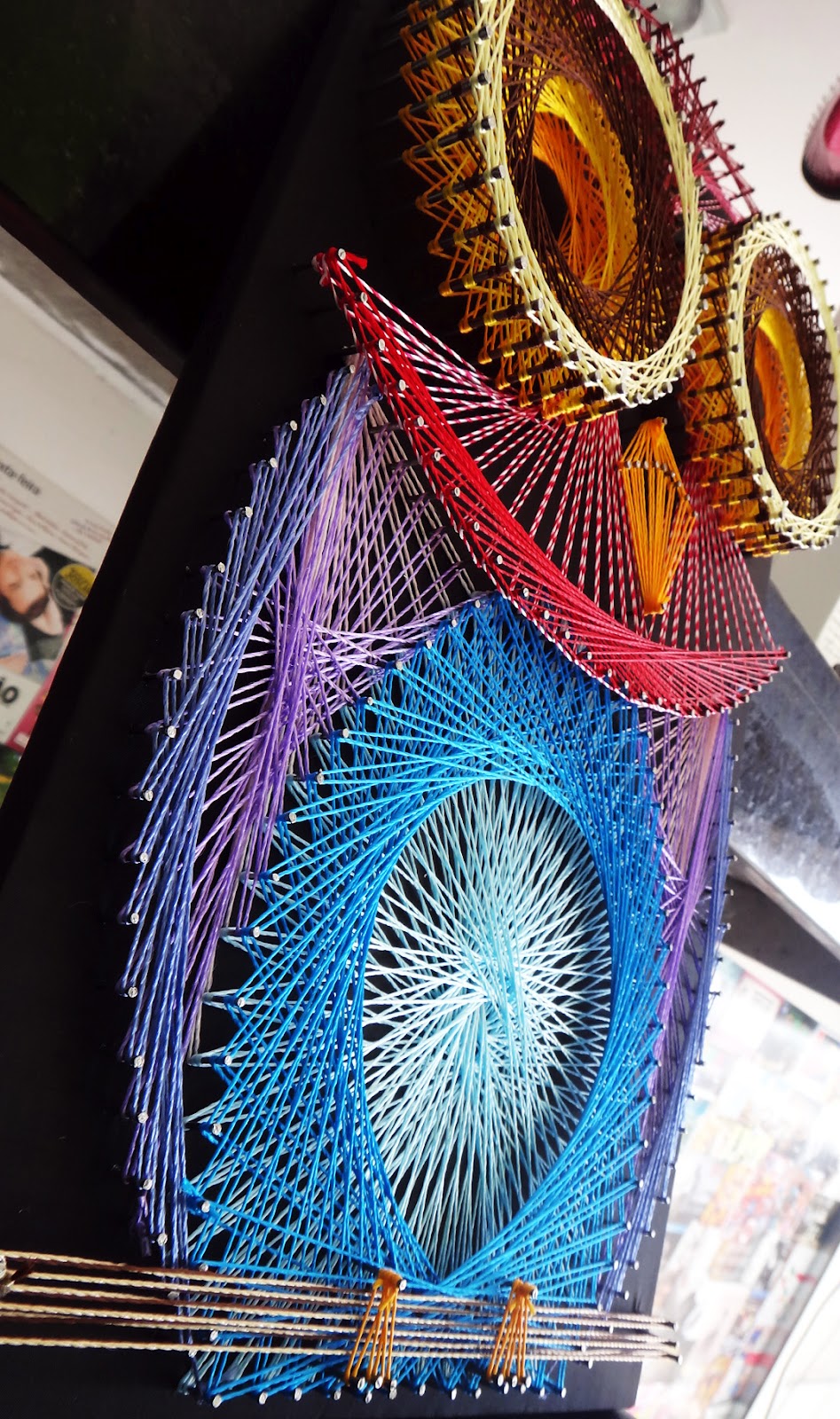 Aline Campbell: string art