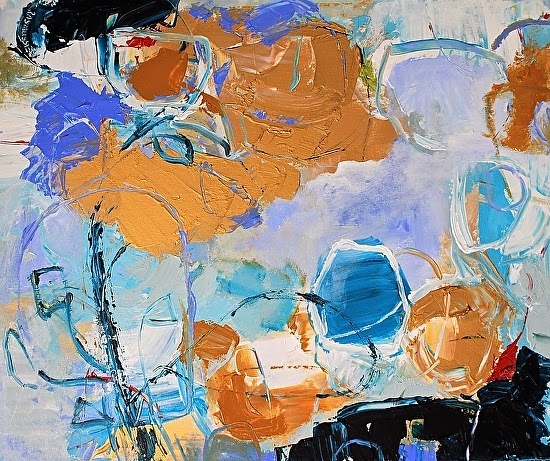 Nijole Rasmussen Abstract Art: Abstract Flower Painting ,Expressionism ...