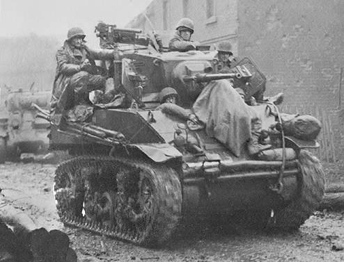 Weird WWII: Battleground Weird WWII: US M5 Light Tank