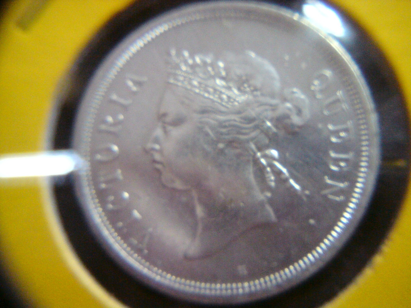 711CollectionStore: 50 Cents Queen Victoria Straits Settlements Silver Coin 1890H