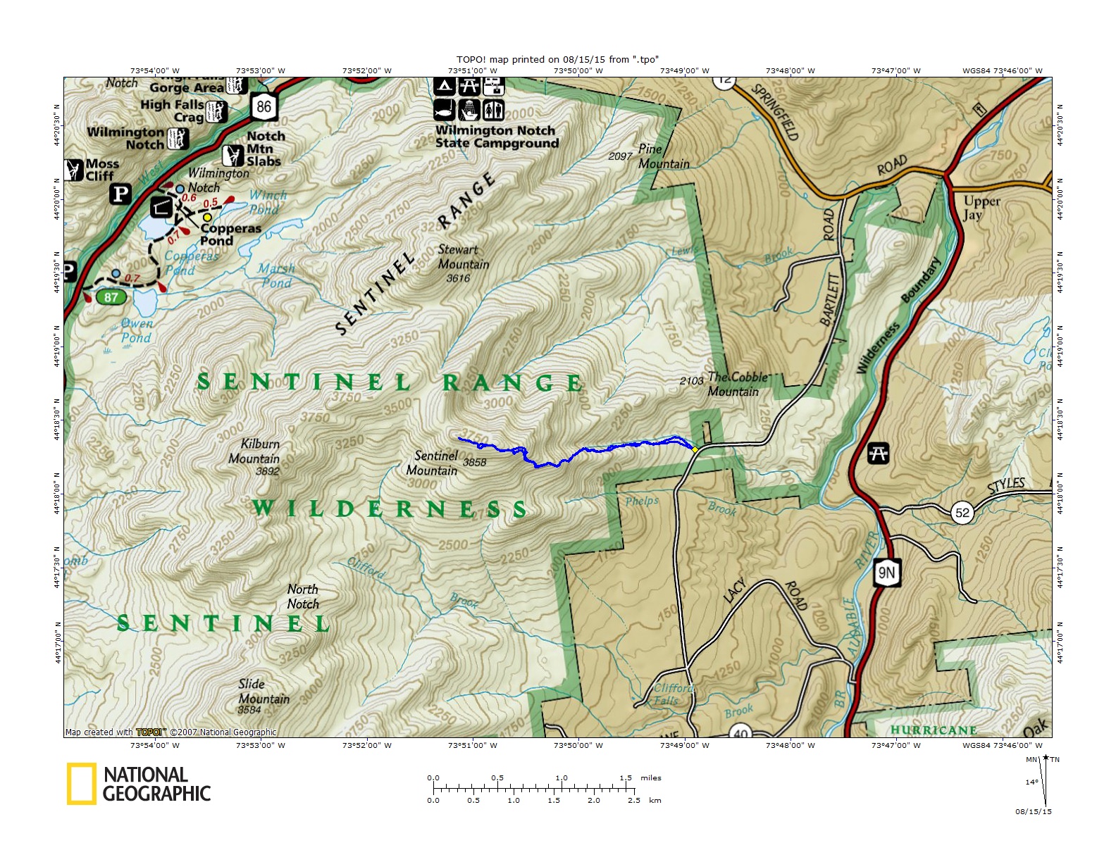 Off on Adventure: Sentinel Mountain (3838') - Sentinel Range Wilderness ...