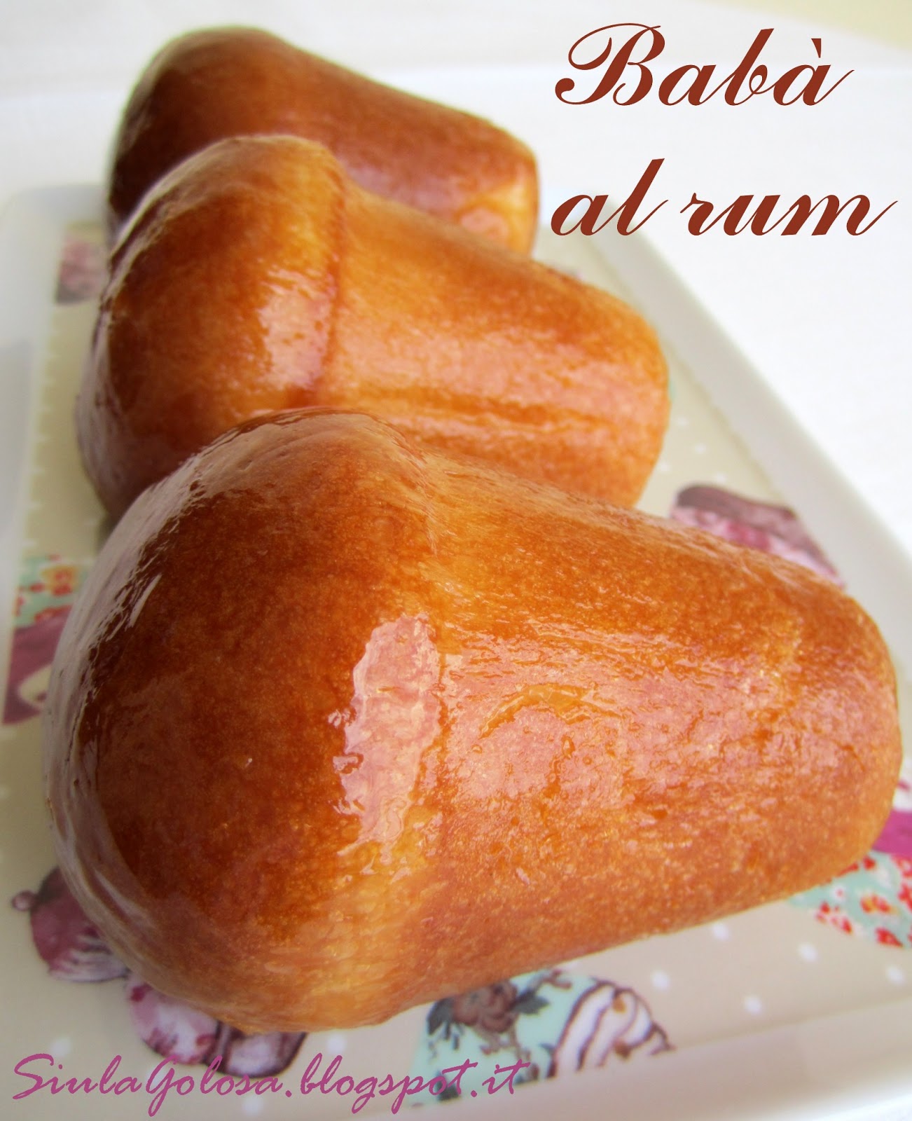 Siula Golosa: Babà al rum