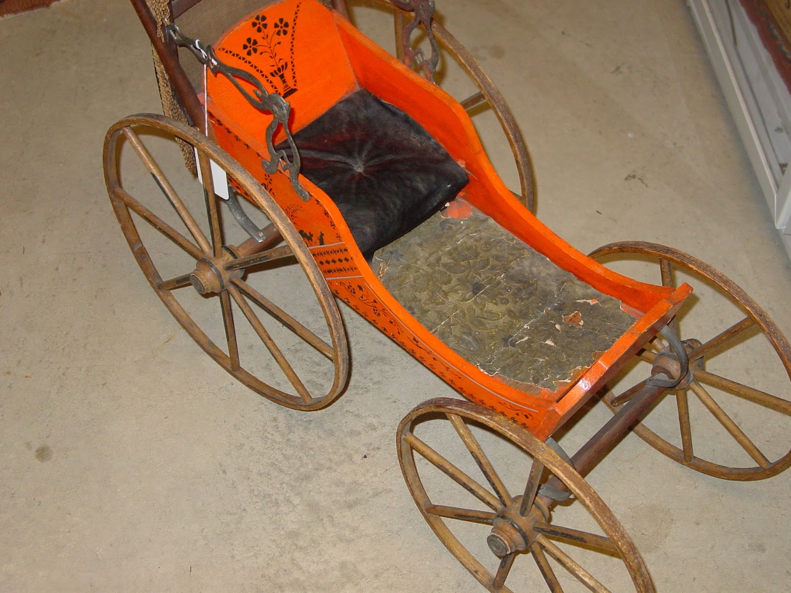 Fox Den Findings: Doll Ride in Classy Carriage