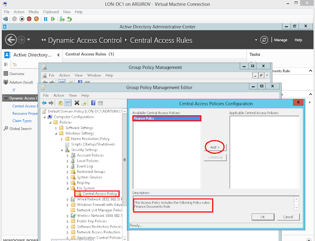 Argirov Blog: What is Dynamic Access Control