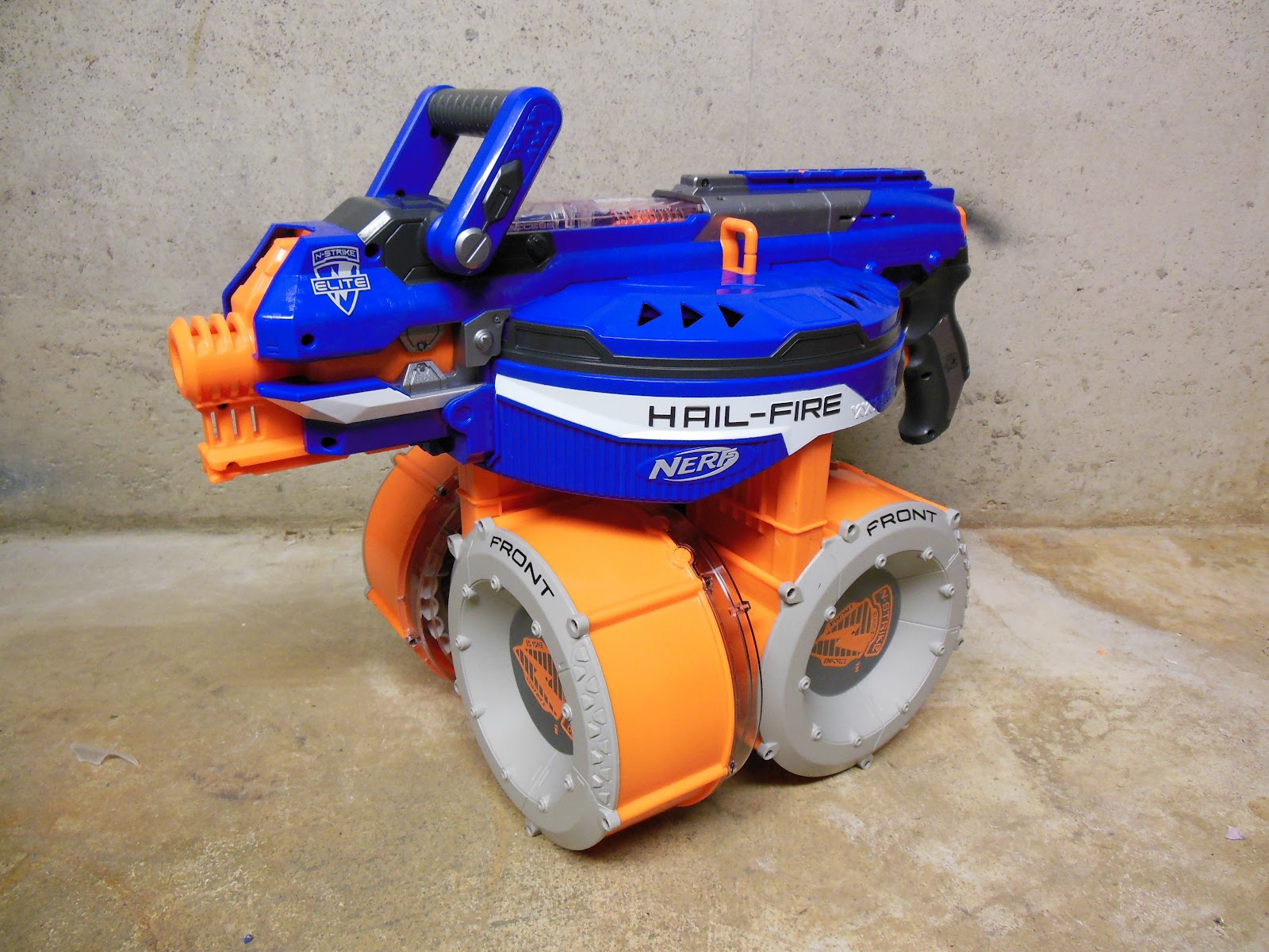 Lasagna678 Nerf Mods: First Look: N-Strike Elite Hailfire