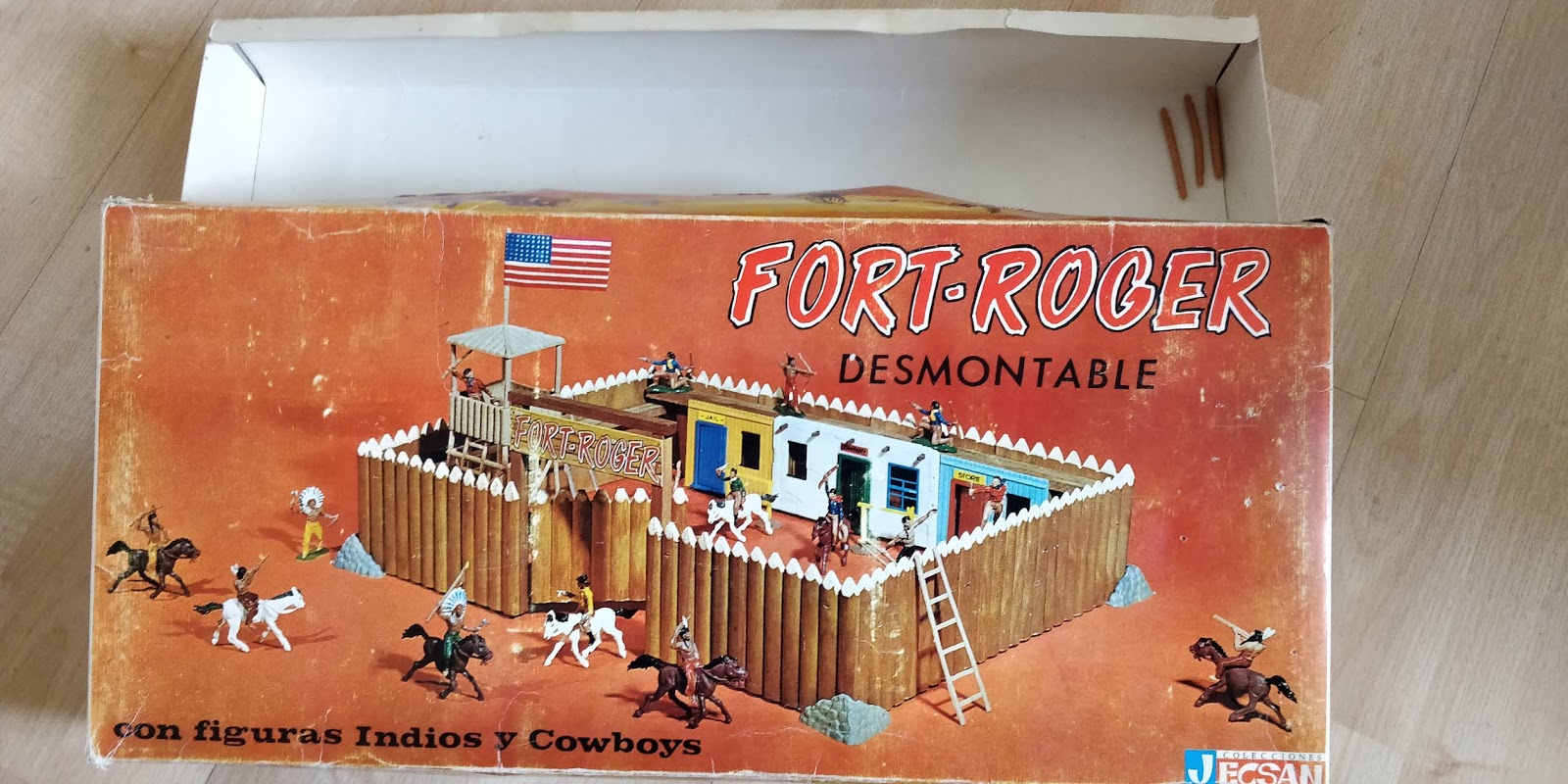 FIGURINES FAR-WEST: fort -roger de chez jecsan