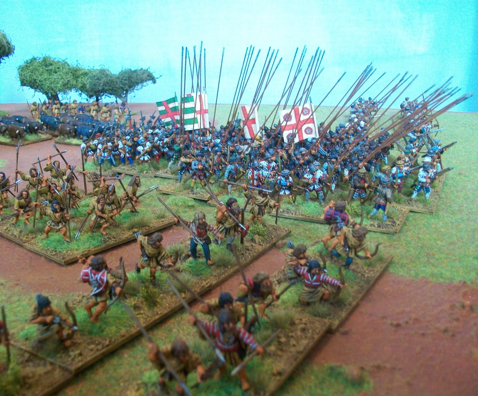 Camisado: "Of kerns and gallowglasses is supplied"