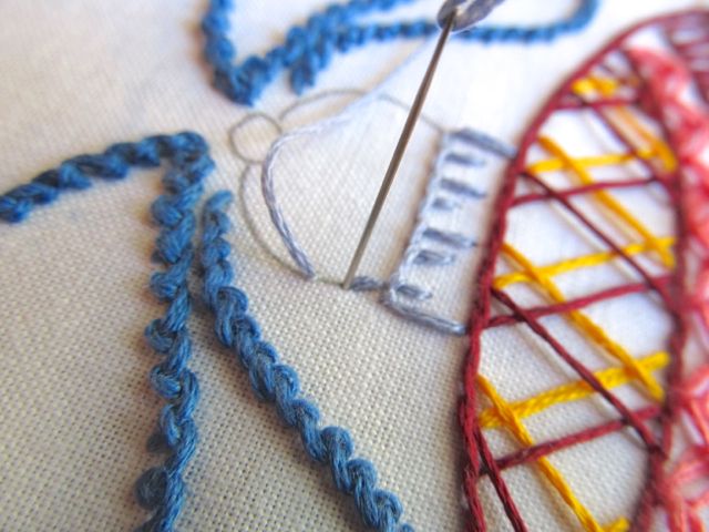 SweaterDoll - Allison Dey: Christmas Embroidery School - Lesson Four