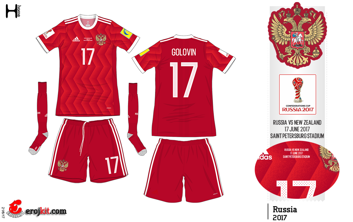 Kit Design, by eroj: 2017 Rússia Home